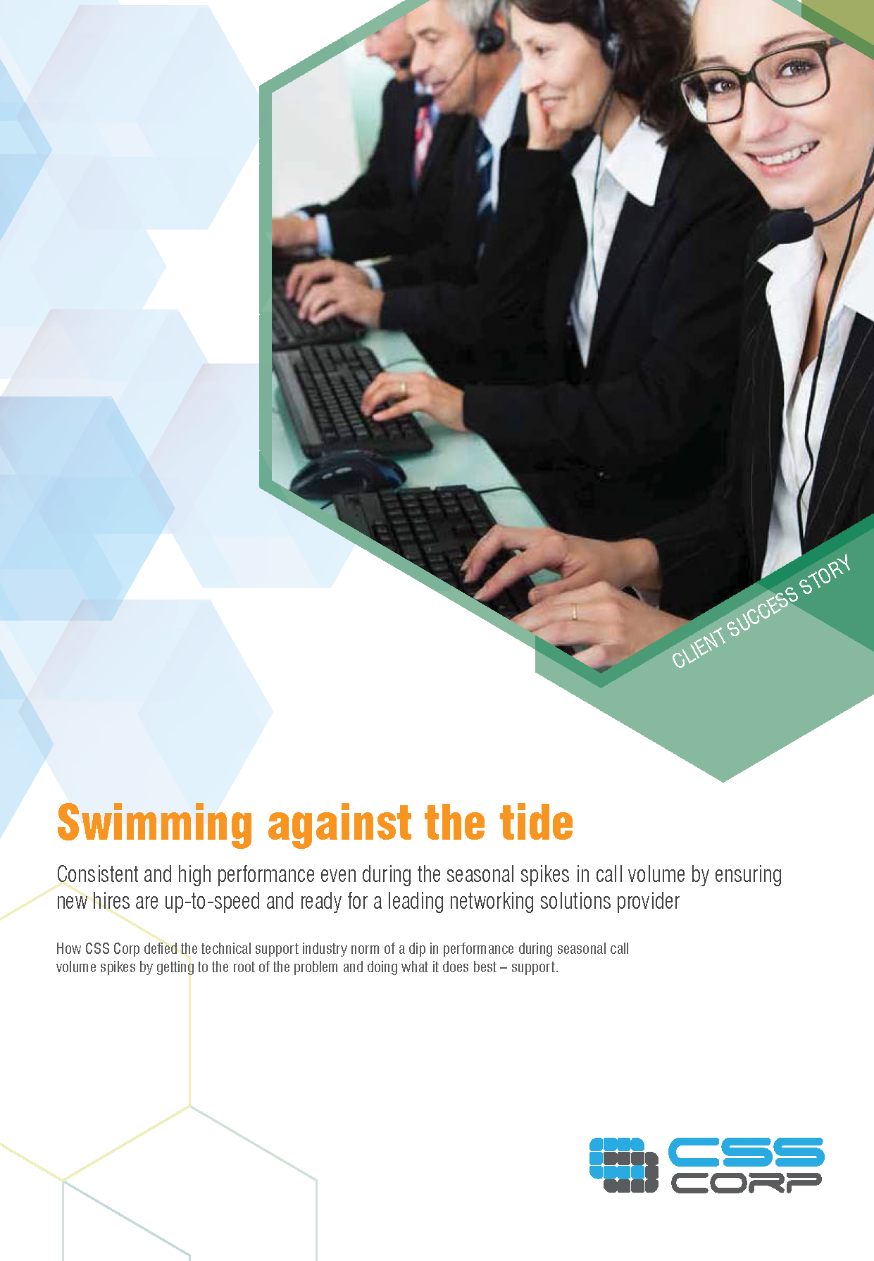 CASE STUDY - SWIMMING AGAINST THE TIDE